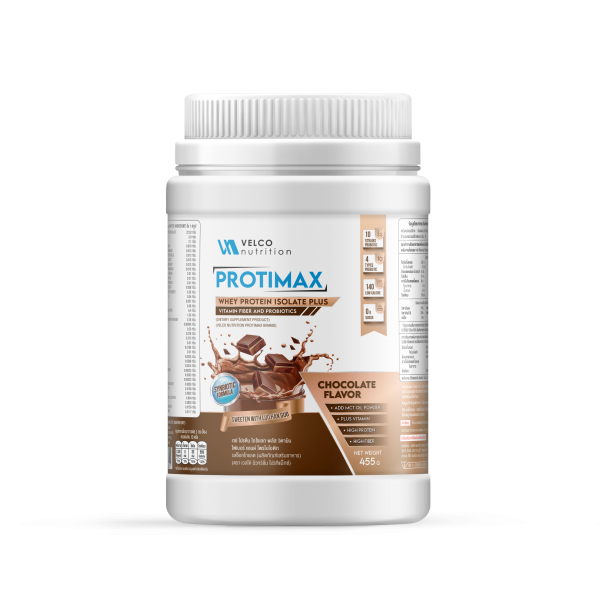 VELCO NUTRITION PROTIMAX WHEY PROTEIN ISOLATE PLUS VITAMIN FIBER AND ...